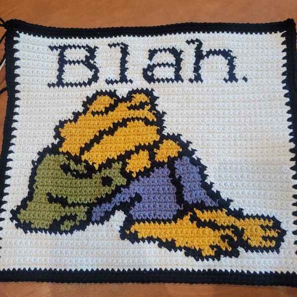 Stranger Things Tapestry Crochet Pattern / Wall Hanging / Weird Art ...