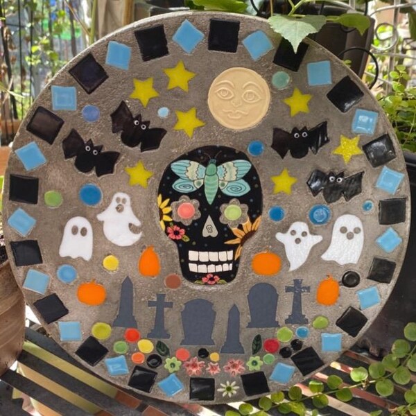 Ceramic Seashell and Sea Creature Tiles, 12pcs, Variety Blues and ...