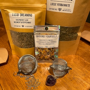 Loose Leaf TEA Starter KIT Organic Tea Gift Set - Etsy