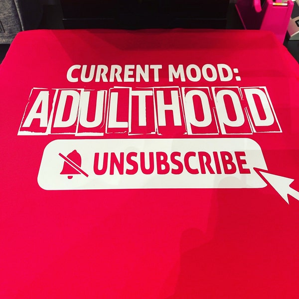 Adulthood SVG, Dxf, Png, and Eps Digital Cut File - Etsy