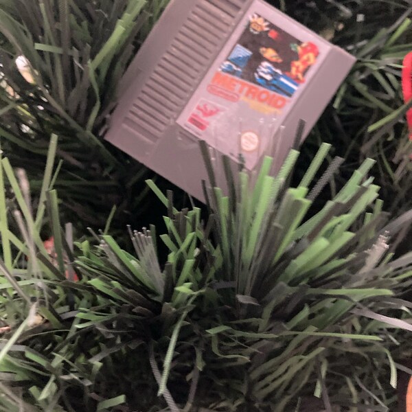 NES Cartridge Christmas Ornament - Etsy