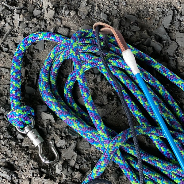 Custom 22 Foot Lead Rope, Yacht Rope Lead, Yacht Rope Lunge Line ...