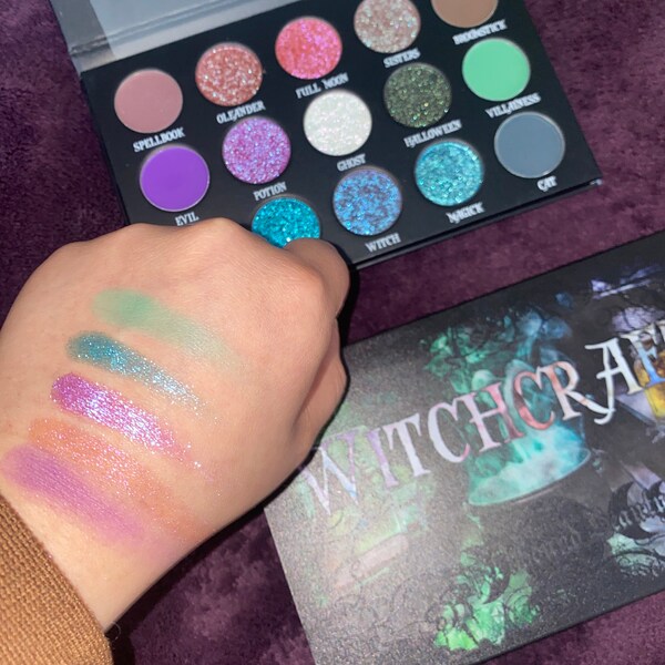 Witchcraft Eyeshadow Palette by Spellbound Beauty - Etsy