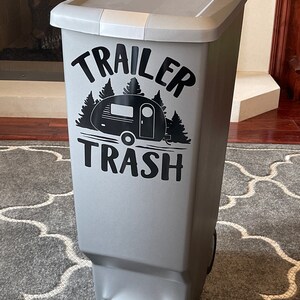 Trailer Trash Sticker - Etsy Canada