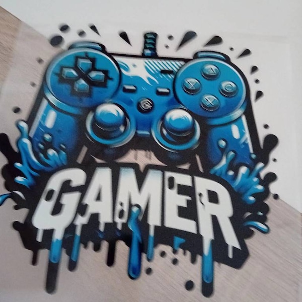 Game on Png, Dripping Gaming Controller Poster, Gamer Sublimation ...