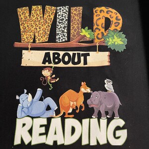Wild About Reading,first Day of School, Back to School, Leopard ...