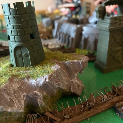 Livestock Barn and Cows Kit OO Gauge Model Railway Diorama Resin Hay ...