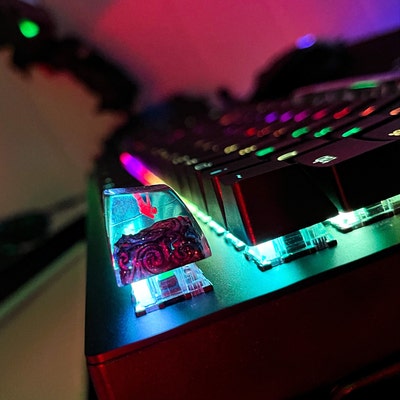 Astronaut Resin Artisan Keycap, Galaxy Spacebar Keycaps, Interstellar ...