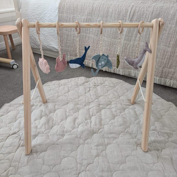 Hot Air Balloon, Crib Baby Mobile, Baby White Mobile, Felt Mobiles ...