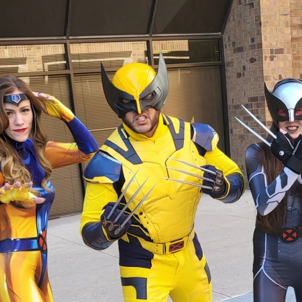 Wolverine Claws Gauntlets Forearm for Cosplay Yellow/black - Etsy