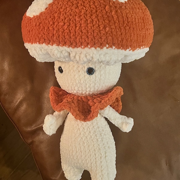 Crochet Mushroom Doll Pattern: Prince Kinoko Amigurumi (digital Pattern ...