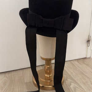 Regency Top Hat Empire Straw Top Hat Stovepipe Straw Top - Etsy