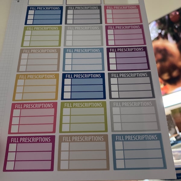 Design Your Own, Checklist Stickers, Planner Stickers, Removable - Etsy