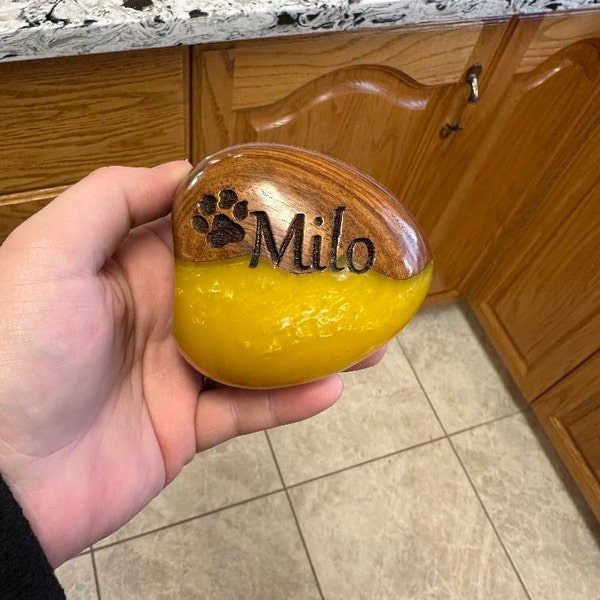 Carved Border Wooden Urn for Ashes | Handmade Cremation Urn for Human ...