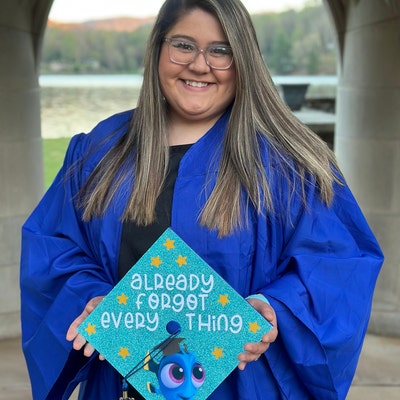 Exit Buddies, Graduation Cap Topper, Dory, 3D Photos, Graduation Topper ...