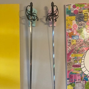 Rapier Specific Vertical Sword Display - Etsy