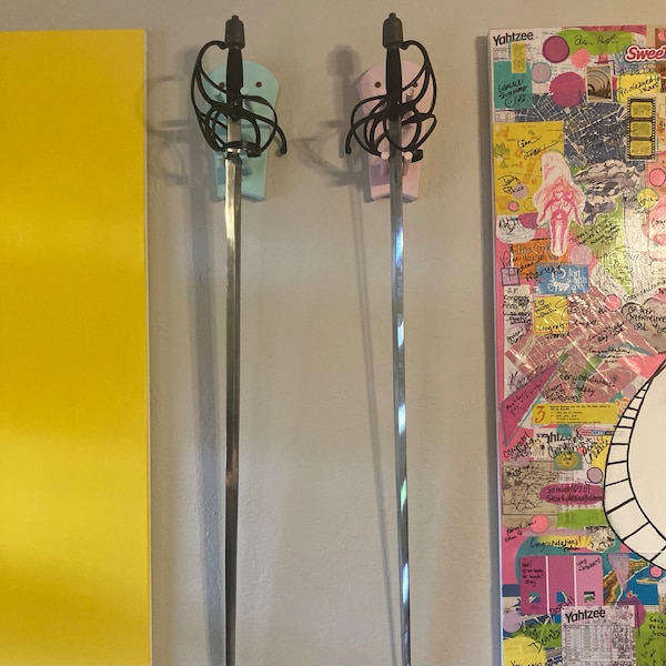 Rapier Specific Vertical Sword Display - Etsy