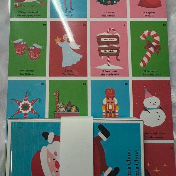 Valentine's Day Loteria | Loteria De San Valentin | Bingo - Bilingual ...