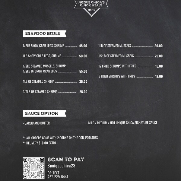 Concession Stand Menu Sign Template for Fast Food Pizza Burger Sandwich ...
