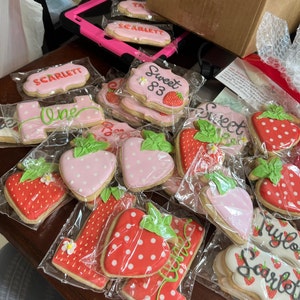 3 Rex Dinosaur Party Cookies birthday Dino Party partysaurus Cookies ...