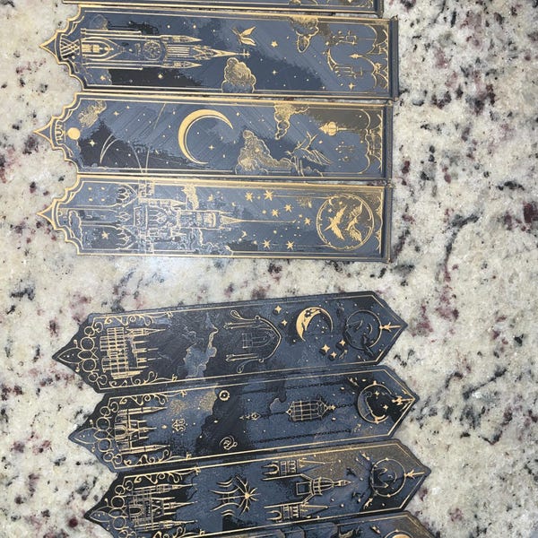 Magical Banner Bookmarks Set, Perfect Gift for for Avid Readers and ...