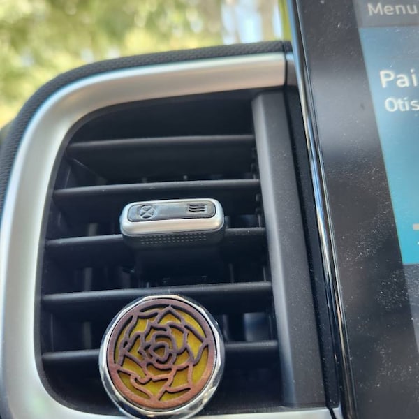 Beautiful Wood Car Vent Clip, Car Diffuser, Air Freshener, Auto ...
