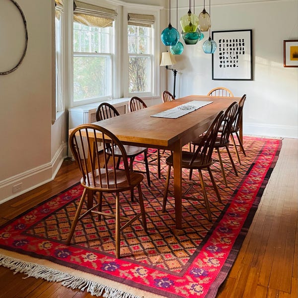 4x3 Gorgeous Turkish Mamluk Area Rug/ Afghan Handmade Plush Wool Rug ...