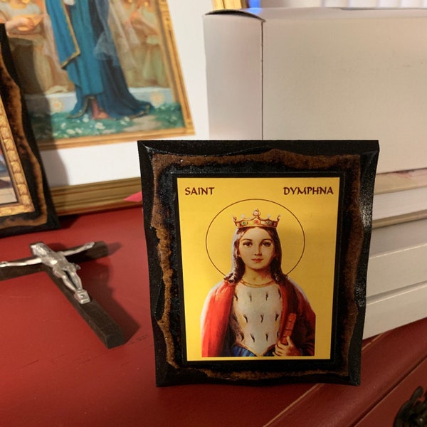 Saint Dymphna - Santa Dinfna - Dymphne De Geel - Lily of Éire - Święta ...