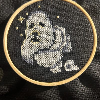 Firefly Magic Pig Cross Stitch Pattern, Horror Color Chart, Creepy ...