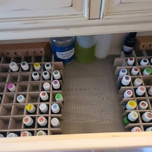 Essential Oil Drawer Dividers for 15ml Bottles/storage/rack/organizer ...