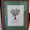Wedding Cross Stitch Pattern, Love Tree, Diy Customizable, Winter ...