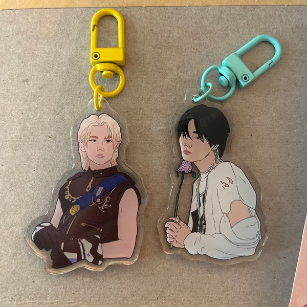 Stray Kids S-class Keychains Bang Chan, Changbin, Hyunjin, Lee Know ...