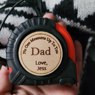No One Measures up Personalized Tape Measure, Fathers Day Gift From ...
