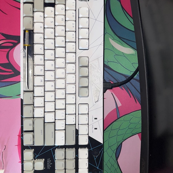 Custom Spacebar Keycap, Custom Keycap, Artisan Keycap, Character Custom ...