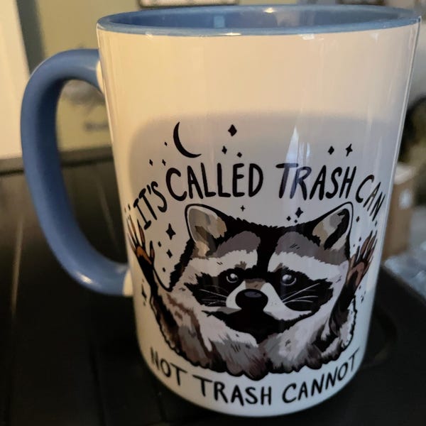 Punny Crow Mug Raven Coffee Cup Crow Themed Gift Coffee Humor Ironic ...