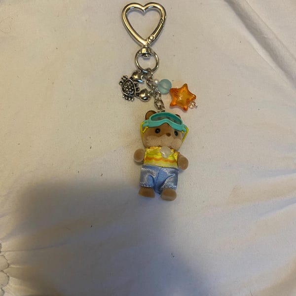 Mofusand Keychain Cute Keychain Kawaii Keychain Phone Charms Wants to ...