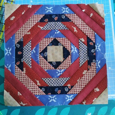 6 Carolina Lily Quilt Block, Printable PDF. Foundation Paper Piecing ...