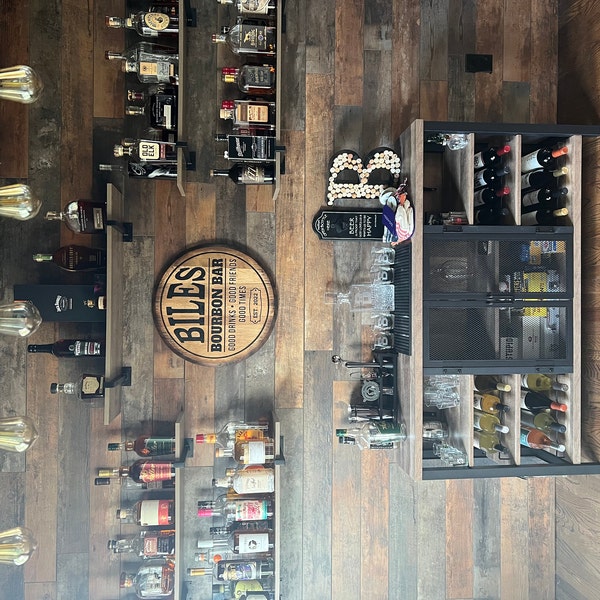 Bourbon Barrel Bar Sign - Personalized Name and Date - Authentic KY ...