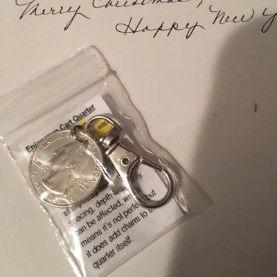 Aldi Quarter Key Chain, Shopping Cart Coin, Aldi's Quarter, Shopping ...