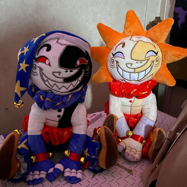 Sun and Moon Plushies! READY TO SHIP - Etsy