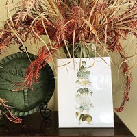 Fox Stack Painting Print Fox Art, Wall Art, Animal Stack, Fennec, Bat ...