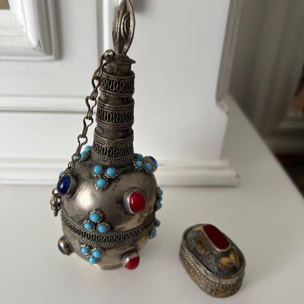 Afghan Silver Mughal Ring, Animal Eagle Intaglio Ring, Lapis Lazuli ...