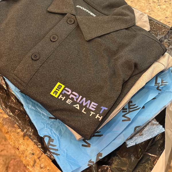 Custom Polyester Fabric Polo Shirt, Sport-tek Heather Colorblock Polo ...