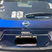 TARDIS Chameleon Edition Dr Who Car Emblem Chrome Plastic Not a Decal ...