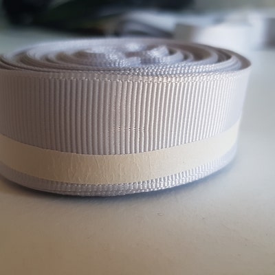 Grey Grosgrain Ribbon Solid Choose Width / Length - Etsy