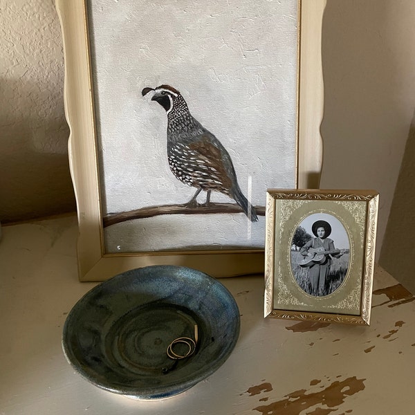 QUAIL Art Print - Unframed Quail Oil Painting Print - Rustic Art ...