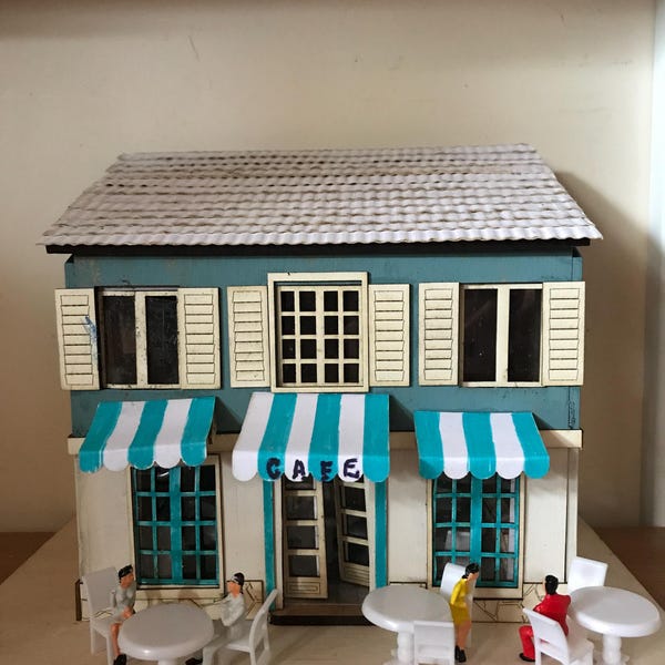 1:48th Sandy Cove Cottage Quarter Scale Wood Miniature Kit Model ...