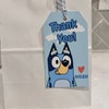 Bluey Inspired Themed Party Favors, Blue Inspired Birthday, Blue Tags ...