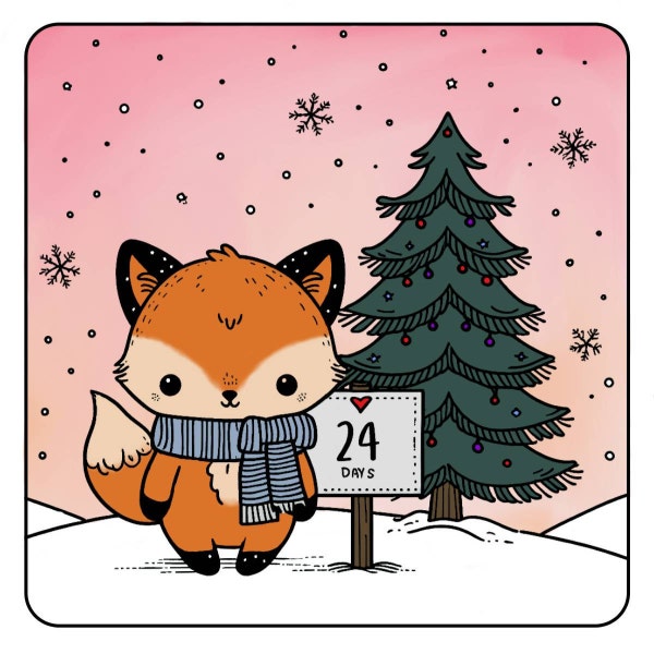 30 Cozy Hygge Fall Animal Coloring Pages | Cute Woodland Creatures ...