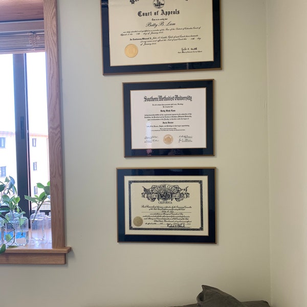 Laminated Diploma Wood Plaque - Etsy